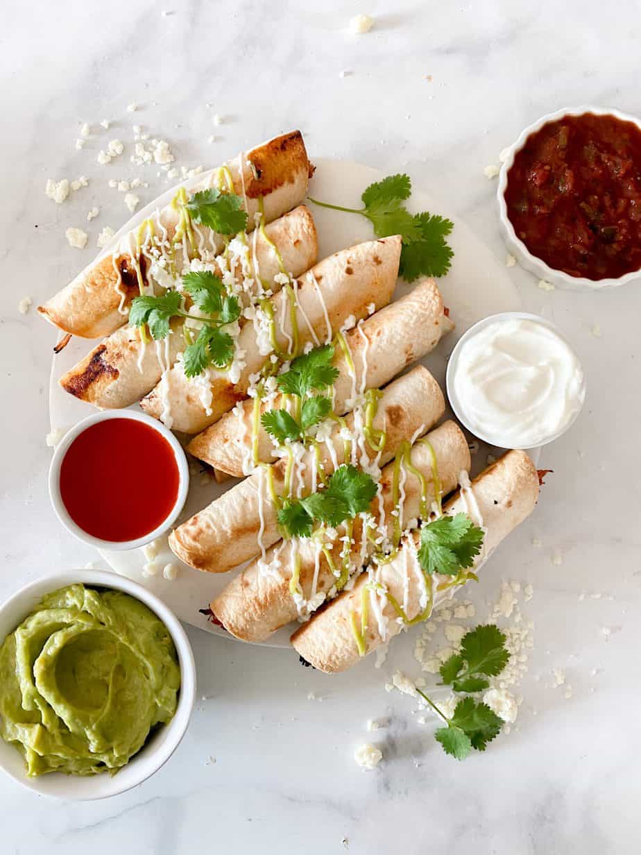 Easy Weeknight Taquitos - To Eat, Drink & Be Married
